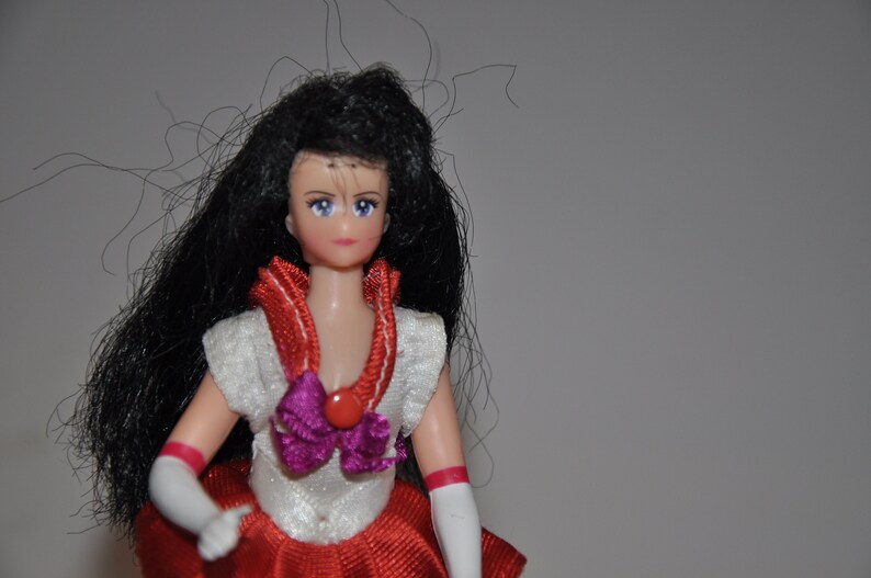 Sailor Mars - Sailor Moon Adventure Doll 1995 Irwin Anime 6 1/2" Doll ...
