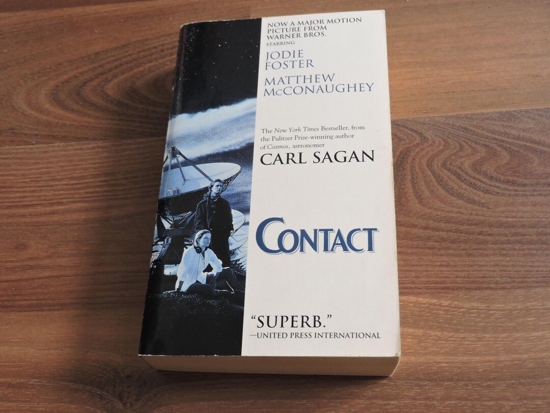 Contact - Carl Sagan - Movie Jodie Foster Matthew Mcconaughey Cover ...