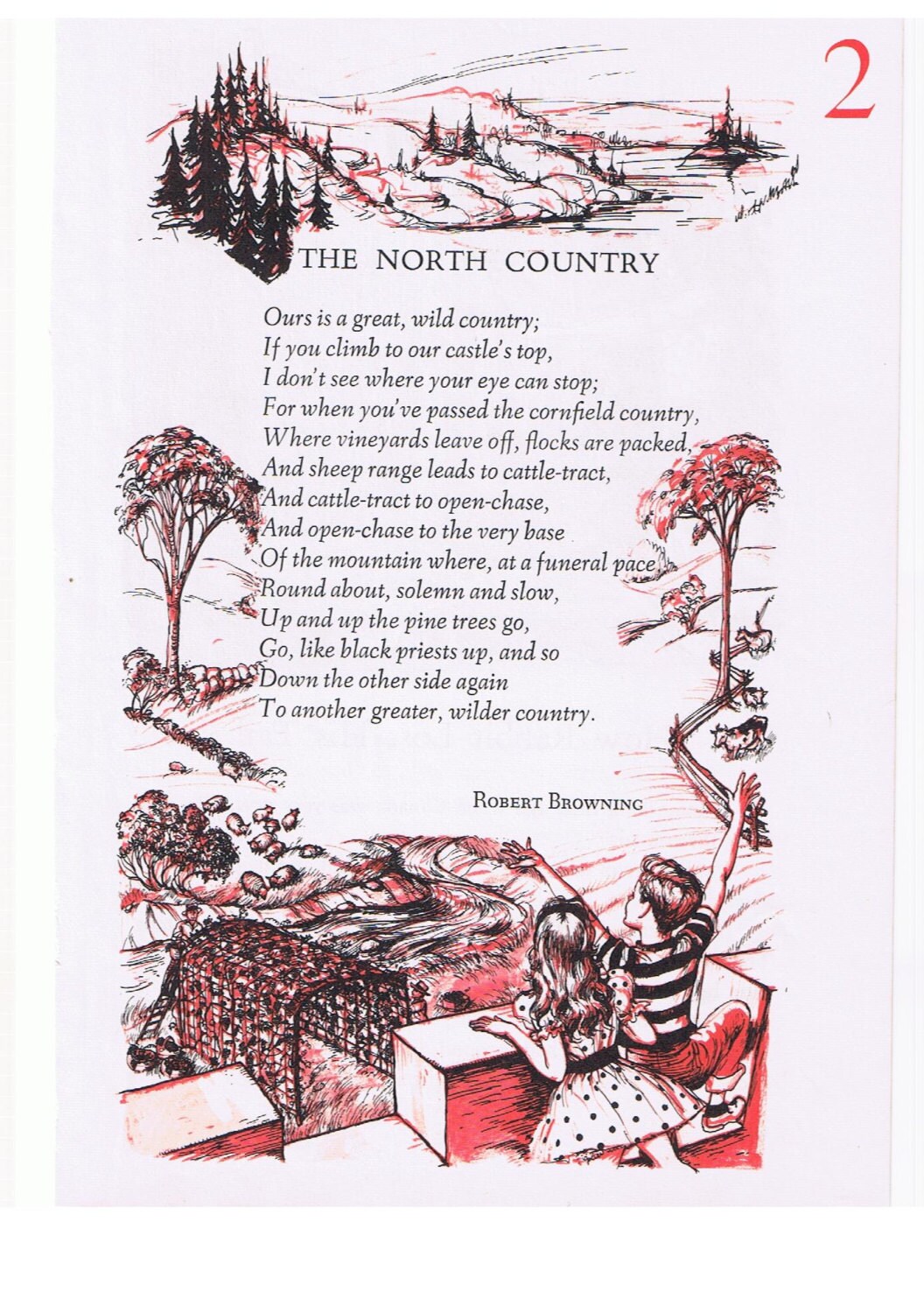 1960s the North Country Inspirational Poem by Eleanor Farjeonrobert ...