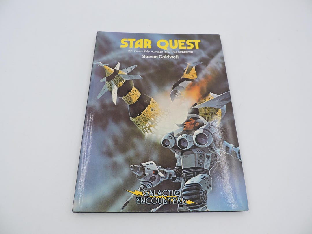 Star Quest by Steven Caldwell 1979 Crest 1st Print Illustrated Sci-fi ...