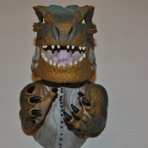 1998 Godzilla T-rex Dinosaur Vintage Large Rubber Toho Resaurus ...