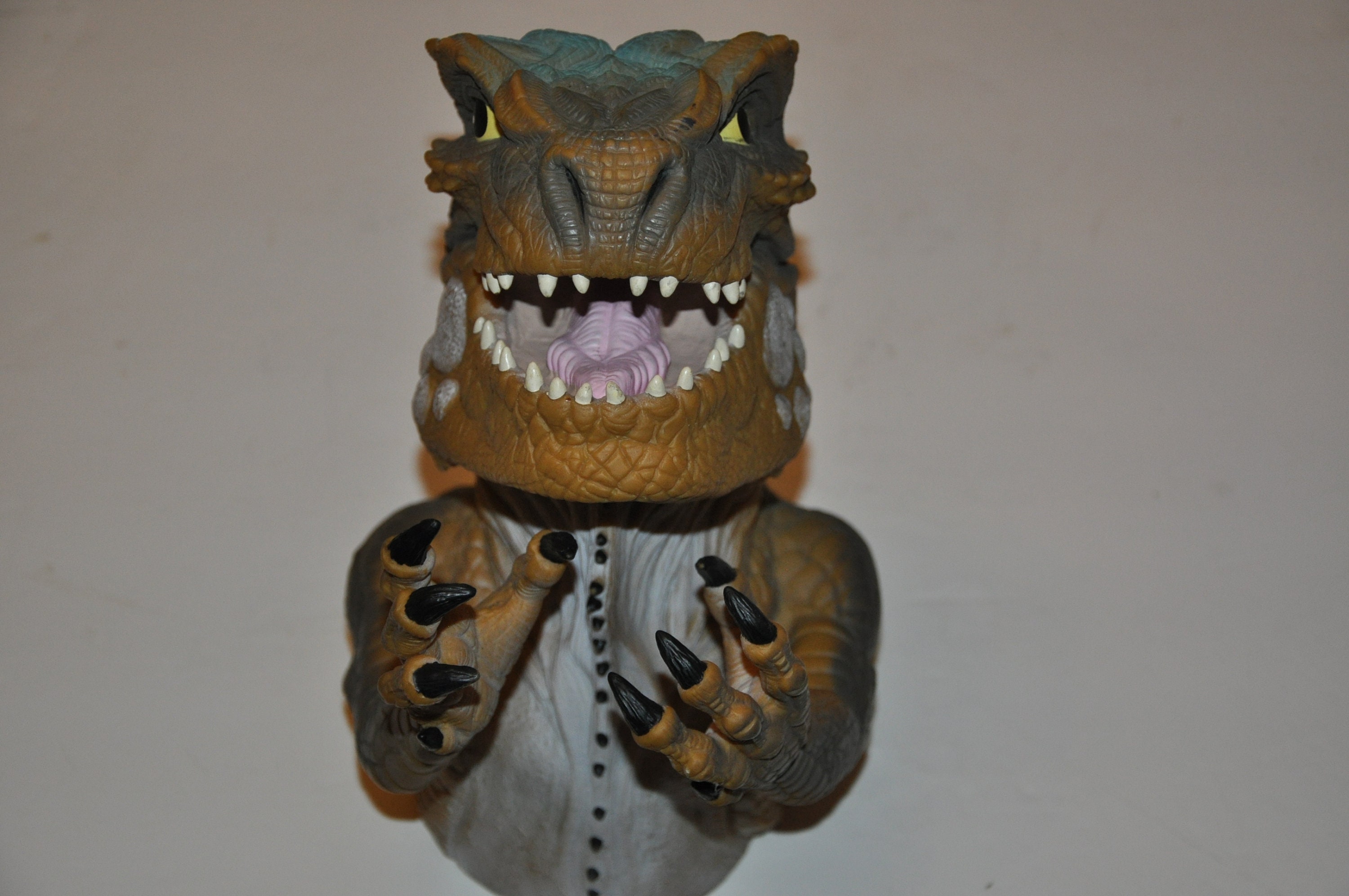 1998 Godzilla T-rex Dinosaur Vintage Large Rubber Toho Resaurus ...
