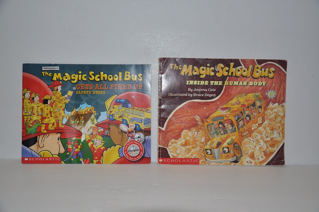 2 X Magic School Bus Educational Softcover Books - Etsy