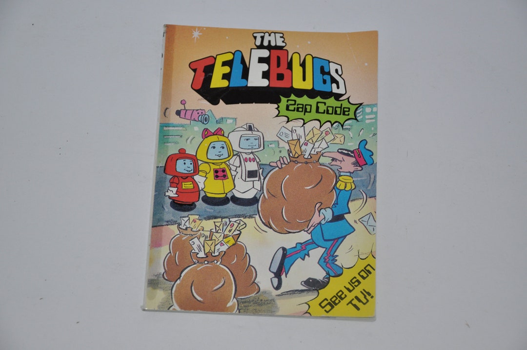 Rare Telebugs Zap Code (telebugs Playmates) Vintage 1980s Softcover ...