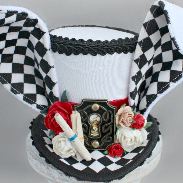 White Rabbit Hat - Etsy