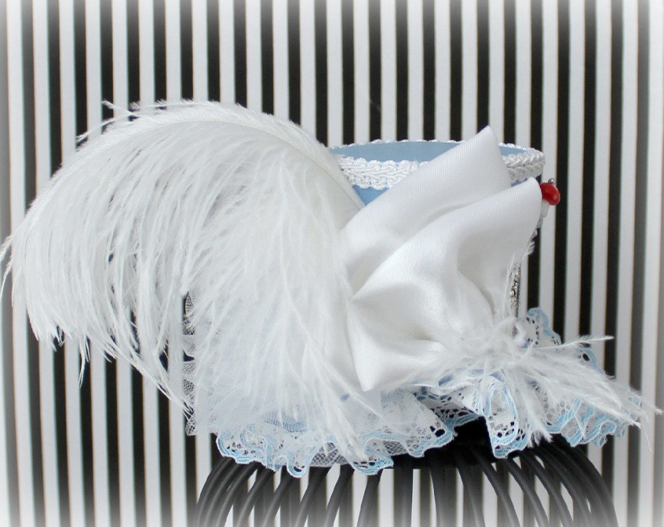 Alice Mini Top Hat Alice in Wonderland Mad Hatter Hat - Etsy