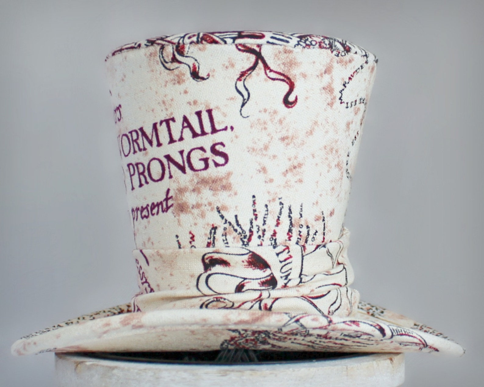 Wizard Mini Top Hat, Wizarding School Hat, Wizard Sports Print Mini Top ...