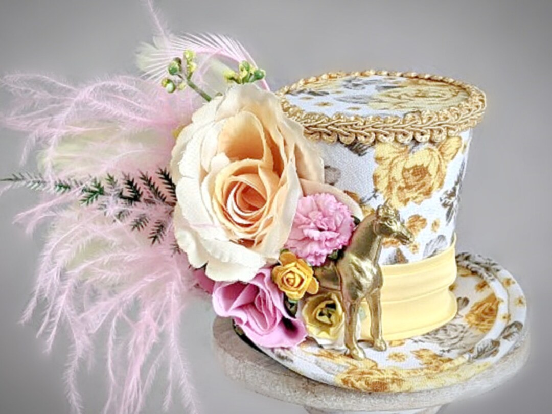 Derby Mini Top Hat, Horse Mini Top Hat, Flower Mini Top Hat, Kentucky ...