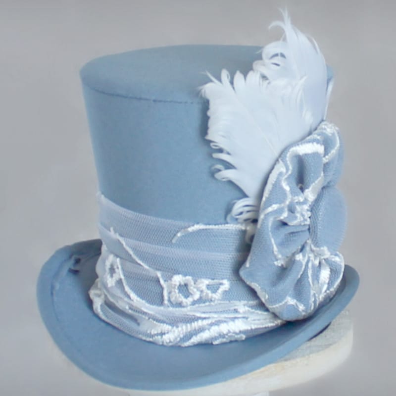 Lace Top Hat - Etsy