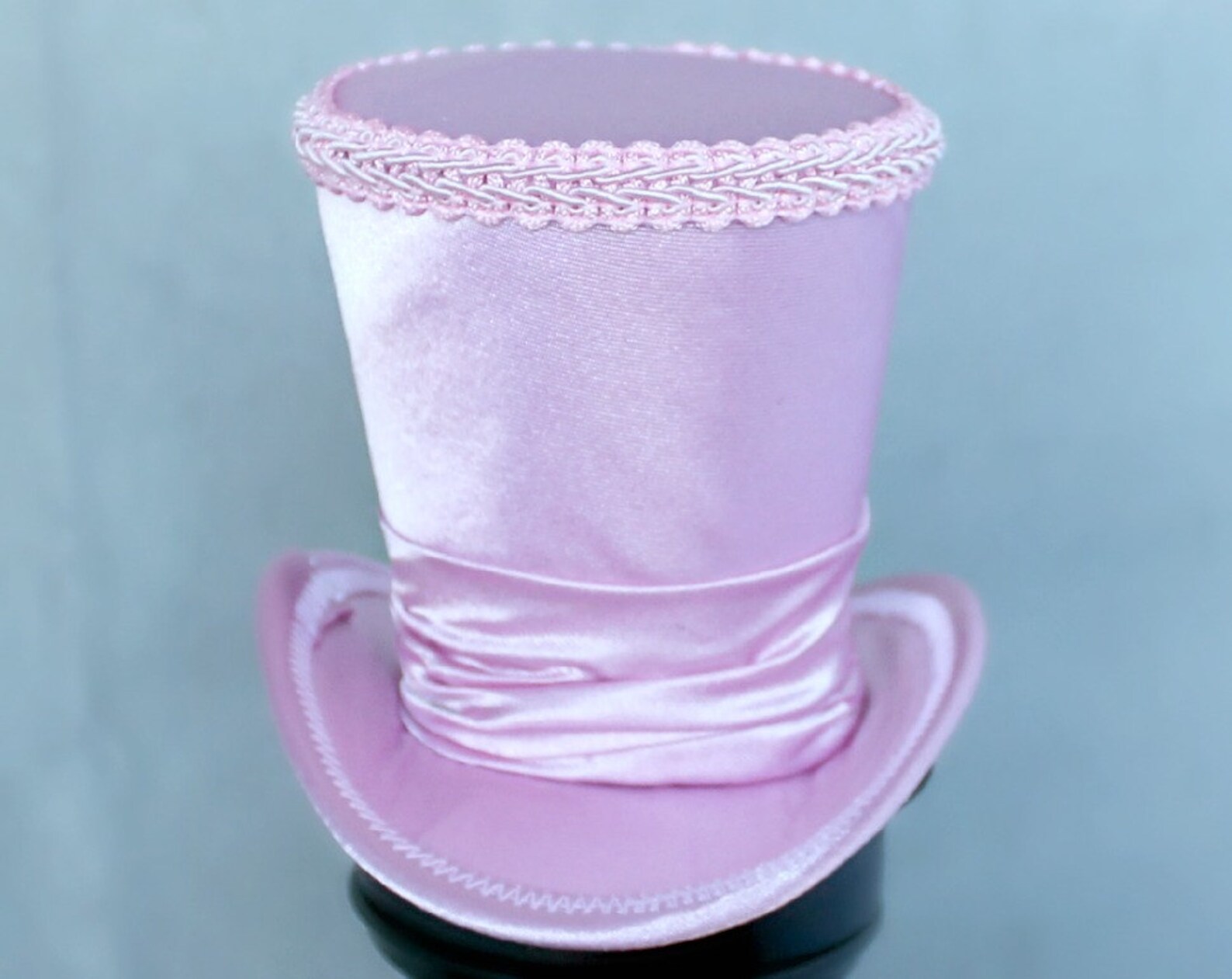 Pink Mini Top Hat Mini Top Hat Mad Hatter Hat Fascinator - Etsy