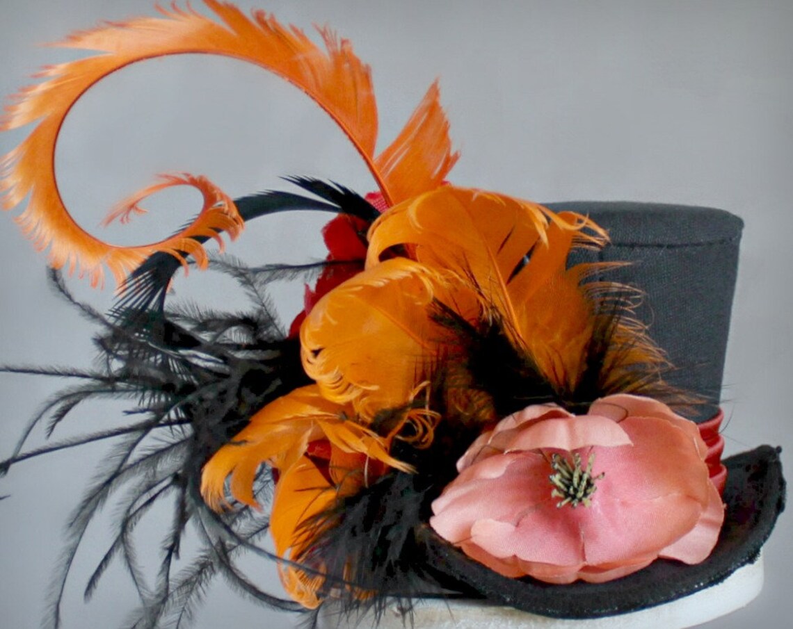 Halloween Mini Top Hat Haunted Mansion Mini Top Hat Spooky | Etsy