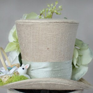 Easter Mini Top Hat, Spring Mini Hat, Spring Fascinator, Easter Hunt ...