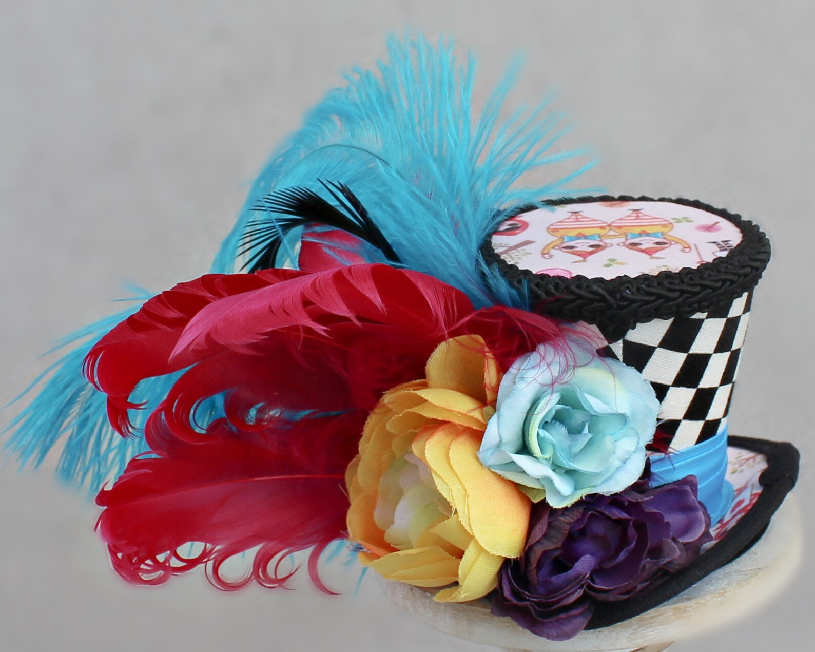 Alice in Wonderland Alice Mini Top Hat Alice Costume - Etsy