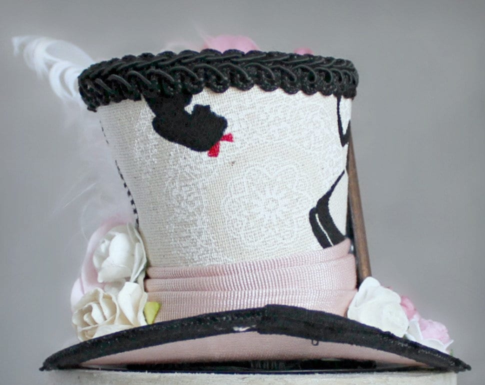 Alice Mini Top Hat Alice Costume FascinatorAlice in | Etsy