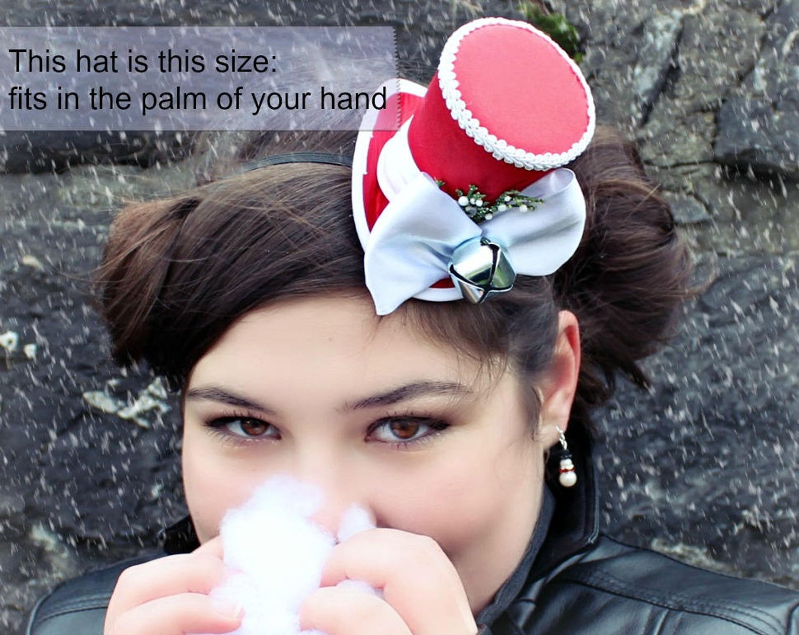 March Hare Mini Top Hat, March Hare Costume Fascinator, Birthday Hat ...