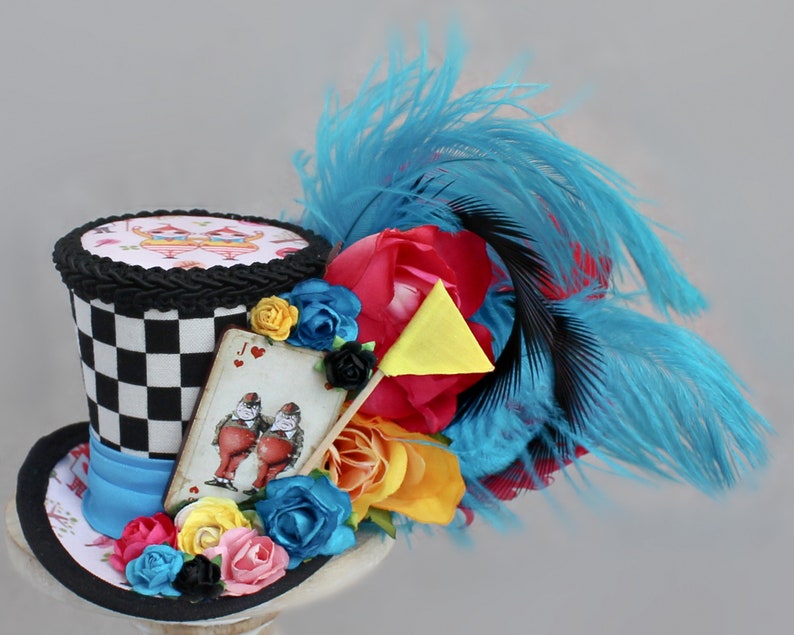 Alice in Wonderland Alice Mini Top Hat Alice Costume - Etsy
