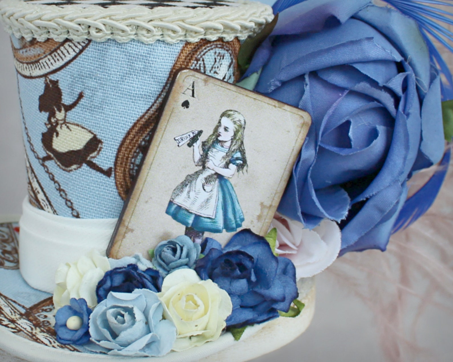 Alice in Wonderland Alice Mini Top Hat Alice Costume - Etsy Canada