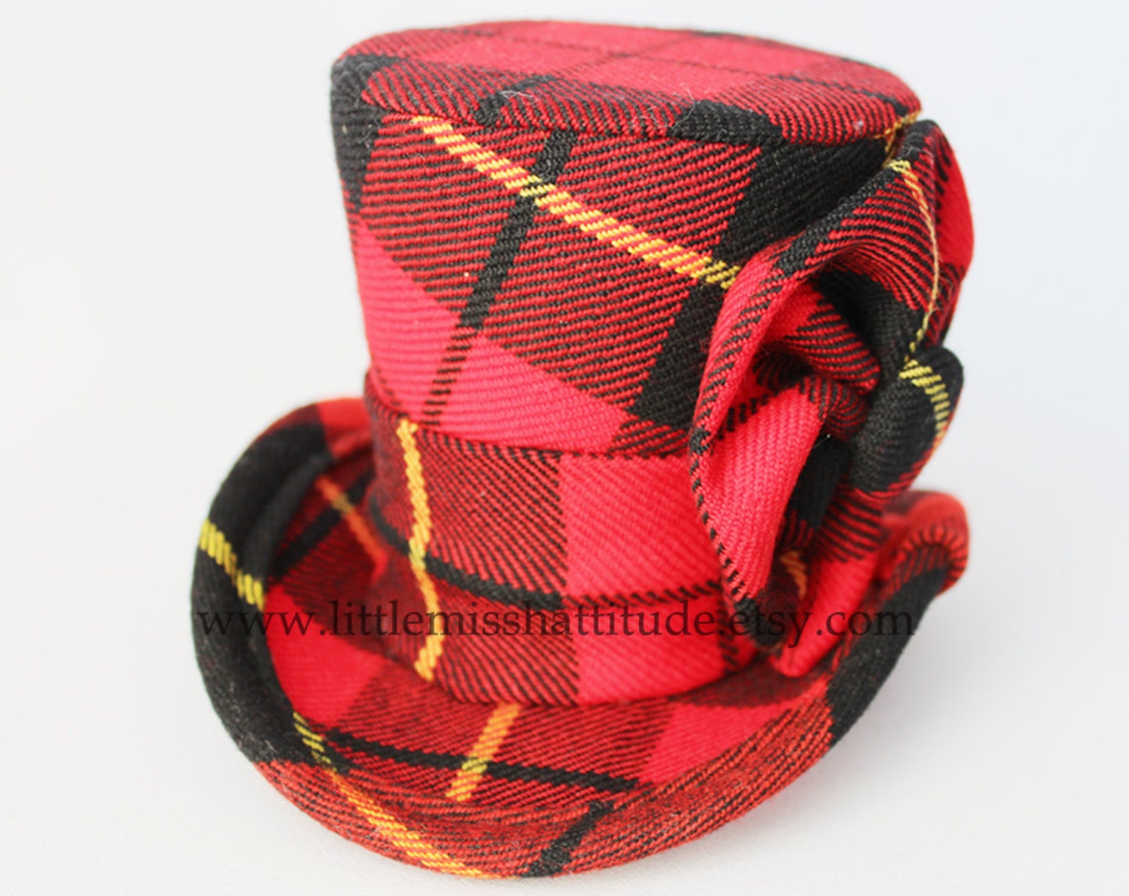Scottish Mini Top Hat Scottish Wedding Tartan Fabric - Etsy