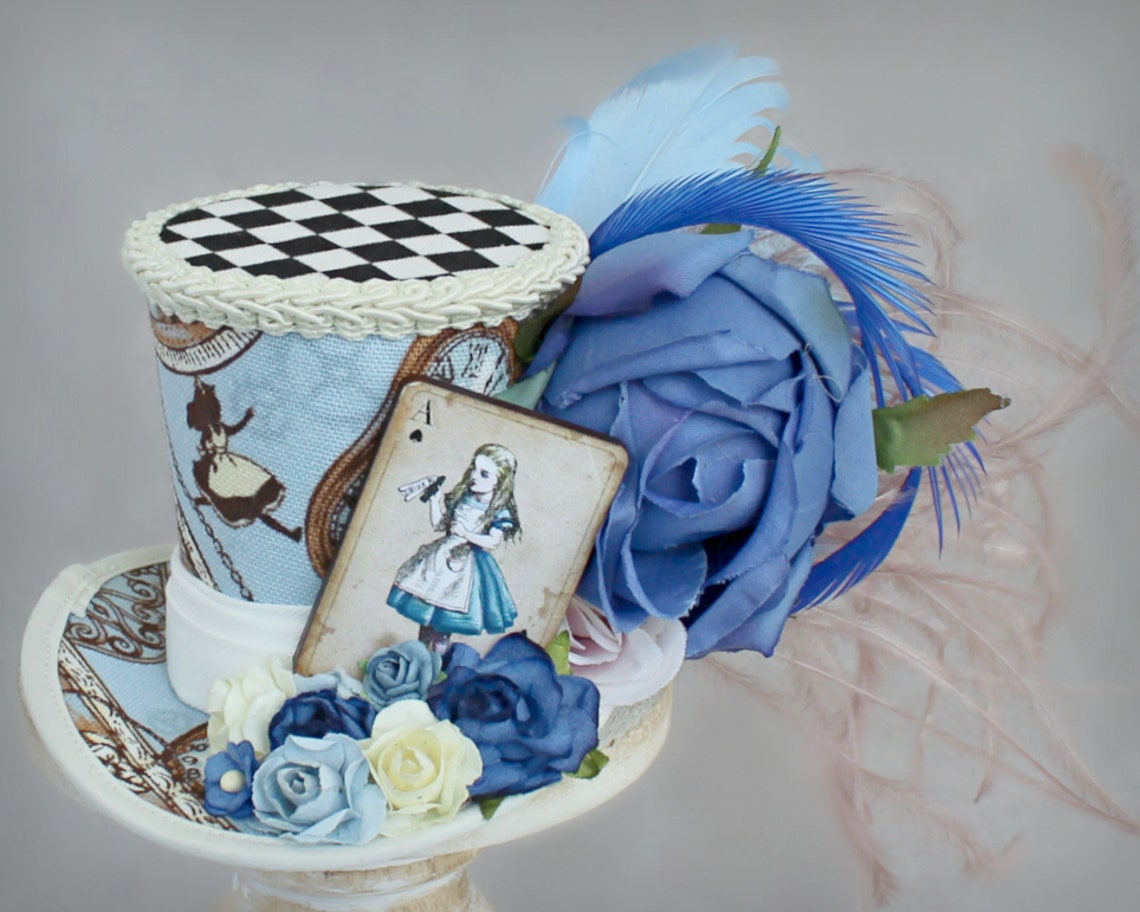 Alice in Wonderland Alice Mini Top Hat Alice Costume | Etsy Canada