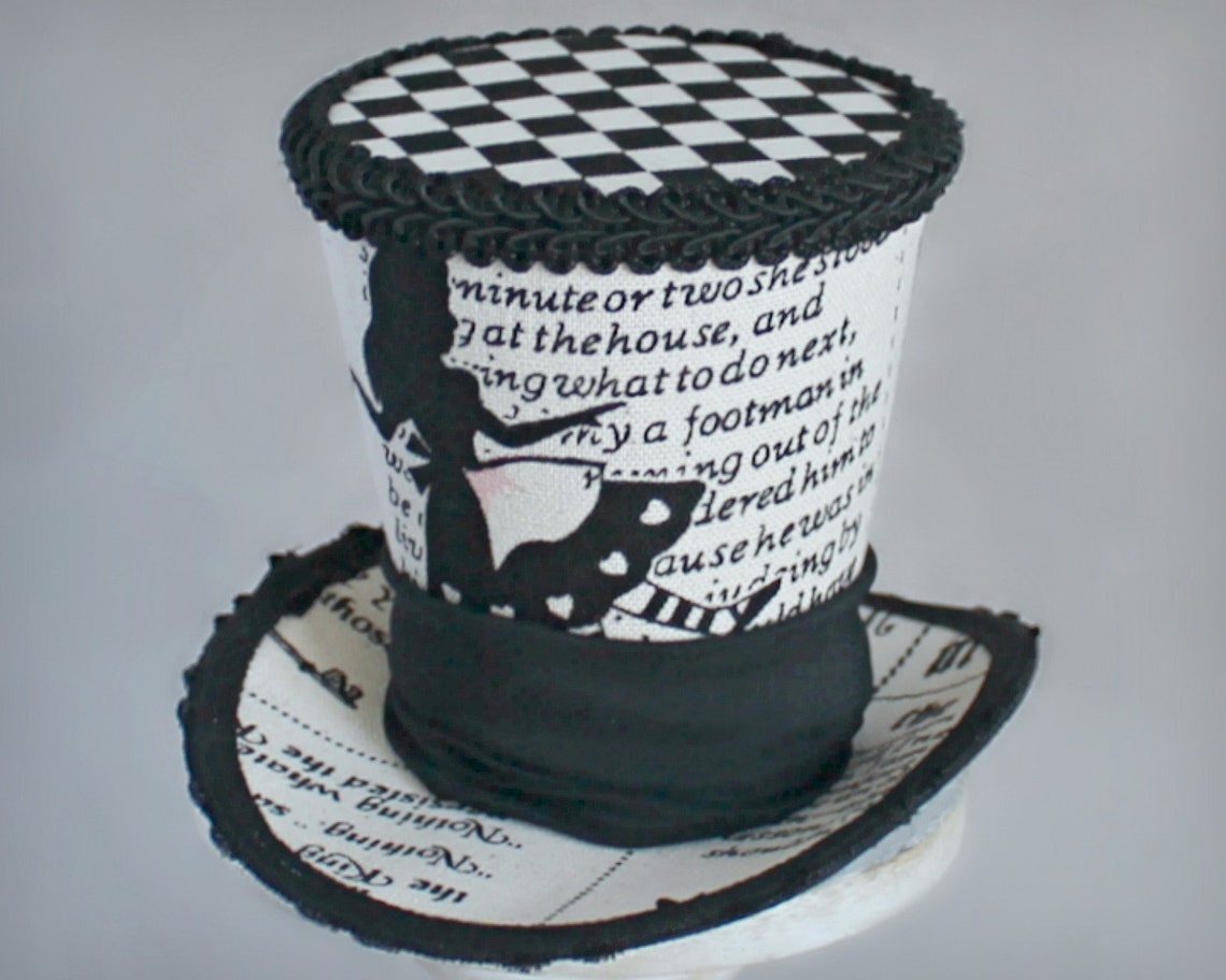 Alice Mini Top Hat Alice in Wonderland Mad Hatter Hat | Etsy Canada
