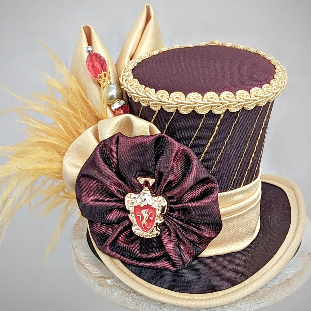 Wizard Mini Top Hat, Wizarding School Hat, Class Color Mini Top Hat ...