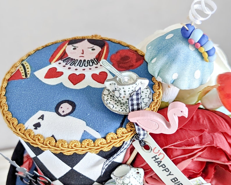 Alice Mini Top Hat Alice in Wonderland Mad Hatter Hat - Etsy