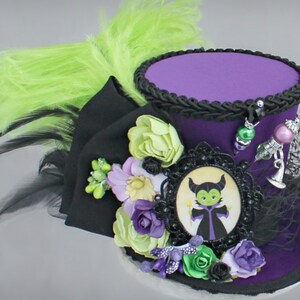 Evil Queen Mini Top Hat, Evil Queen Costume, Theme Parks Mini Hat ...