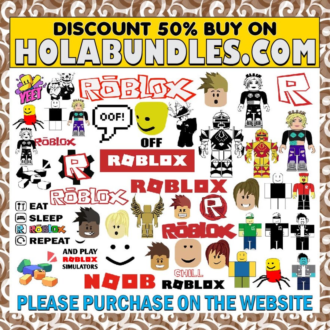 Roblox Bundle Svg Roblox Svg Bundle Roblox Font Roblox Svg - Etsy Australia