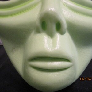 GREEN ALIEN HEAD Lollipop Advertising Display Rare Find Store Display ...
