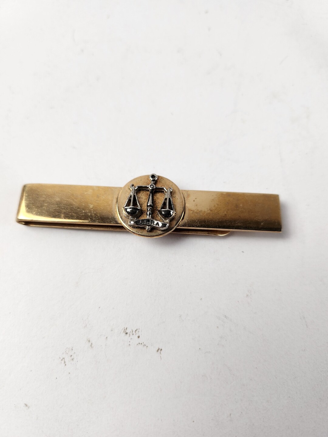 SWANK LIBRA TIE Clip Libra Scales of Justice Tie Clip - Etsy