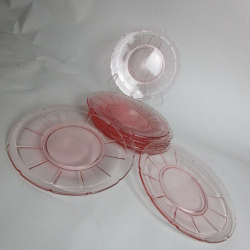 Pink Dishes - Etsy