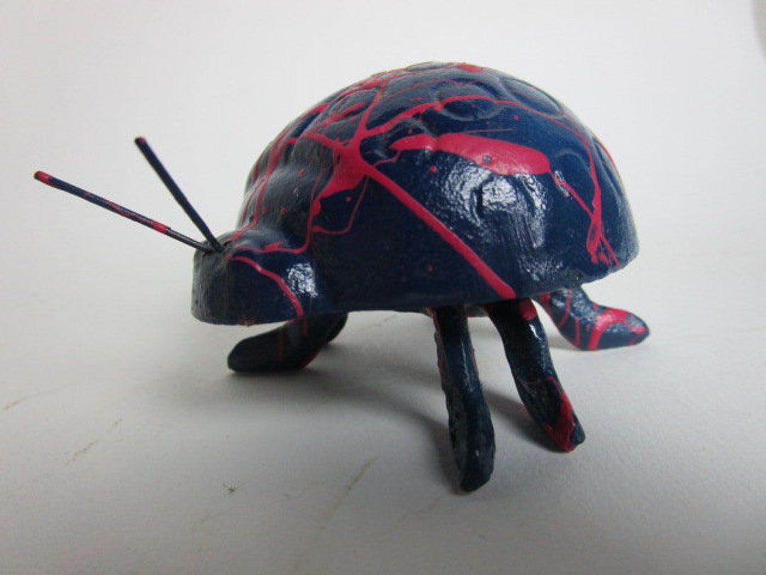 Lady Bug - Metal GARDEN LADYBUG - Desk Paper Weight - Etsy