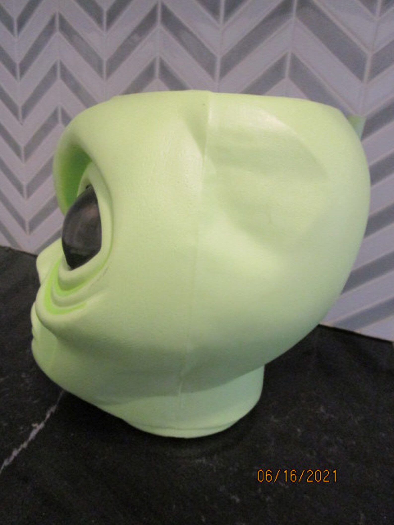 GREEN ALIEN HEAD Lollipop Advertising Display Rare Find - Etsy