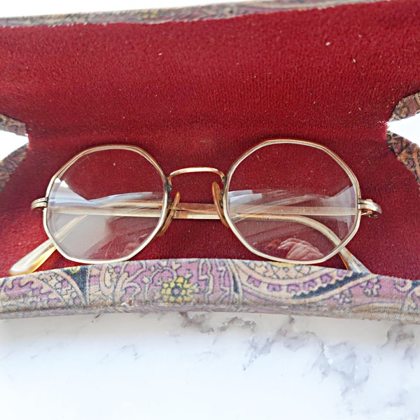 Octagon Eyeglasses - Etsy
