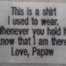 Memory Pillow Shirt Patch Love, Papaw - Etsy