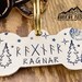 Solid Brass Viking Runes Norse Hand Made Personalized Dog Collar ...