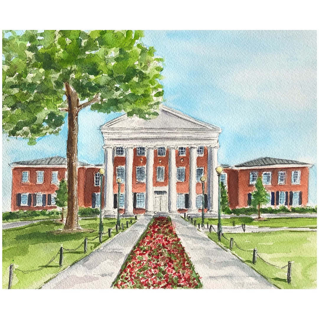 Ole Miss - University of Mississippi Lyceum - Etsy