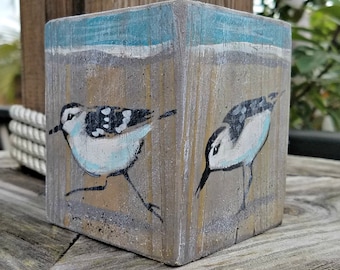 Painted Bird Table | Etsy