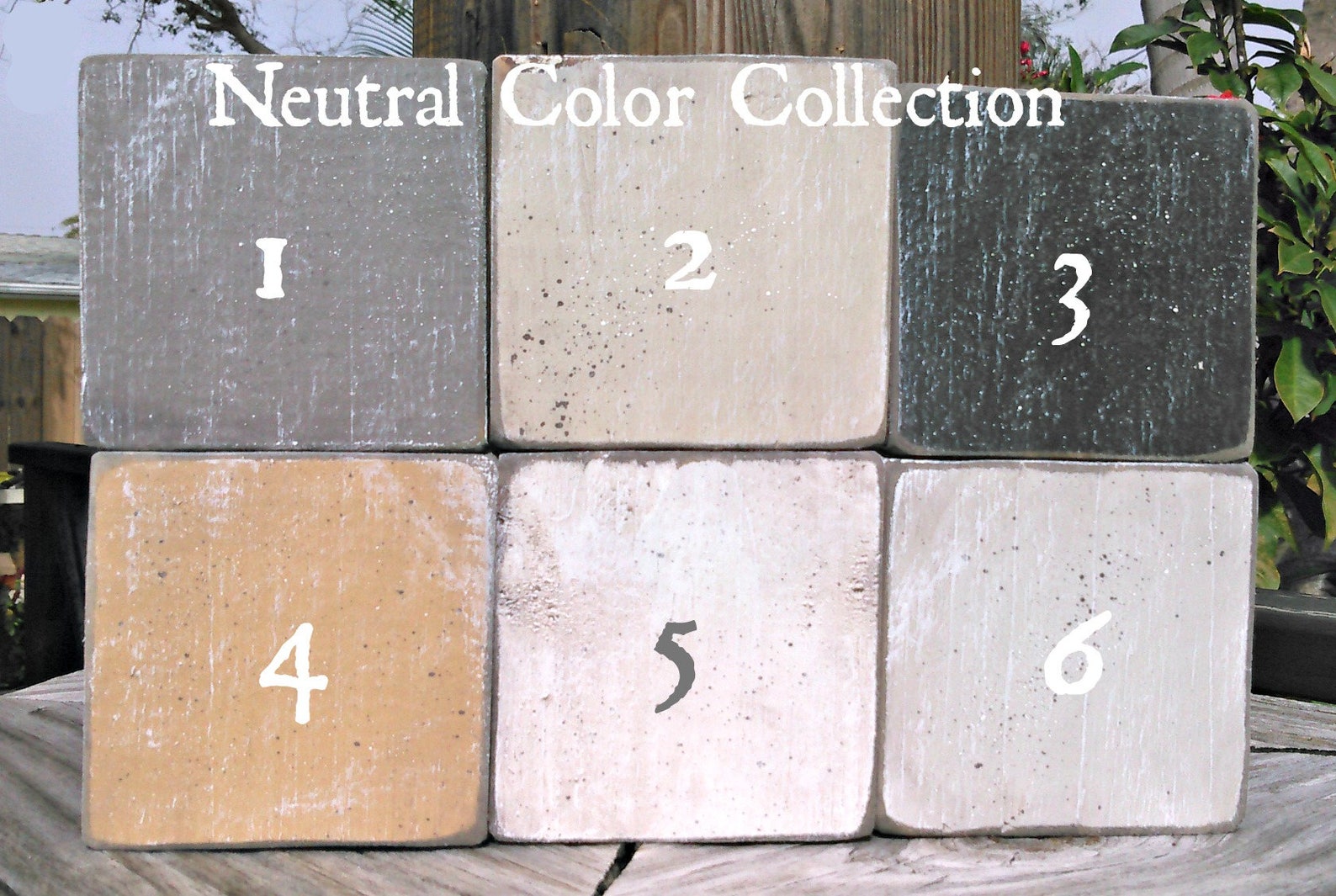 Mermaid Block Wooden Block Painted Block Nautical Decor | Etsy