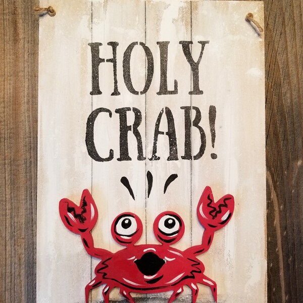 Crab Shack Sign - Etsy