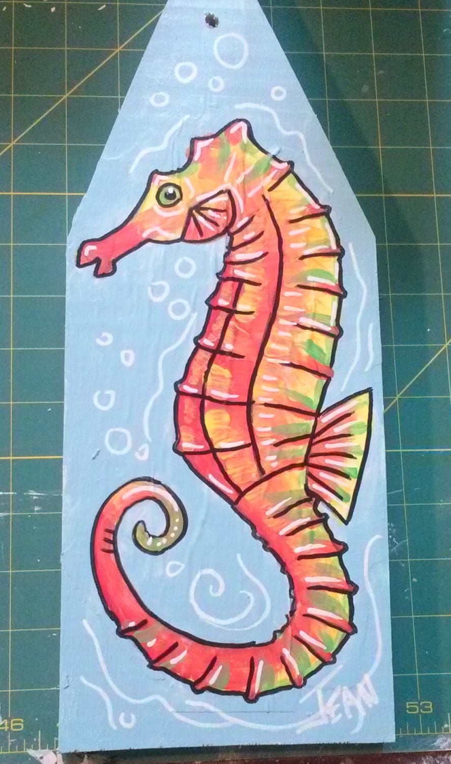 Seahorse Pattern Printable PDF Pattern Instant Download | Etsy Israel