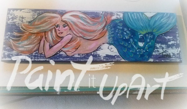 DIY - Mermaid Art Project - Mxed Media Project - Video - Arts and ...