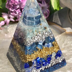 Powerful Orgone Orgonite® Pyramid medium 2.75 X 4.5 Inches - Etsy UK