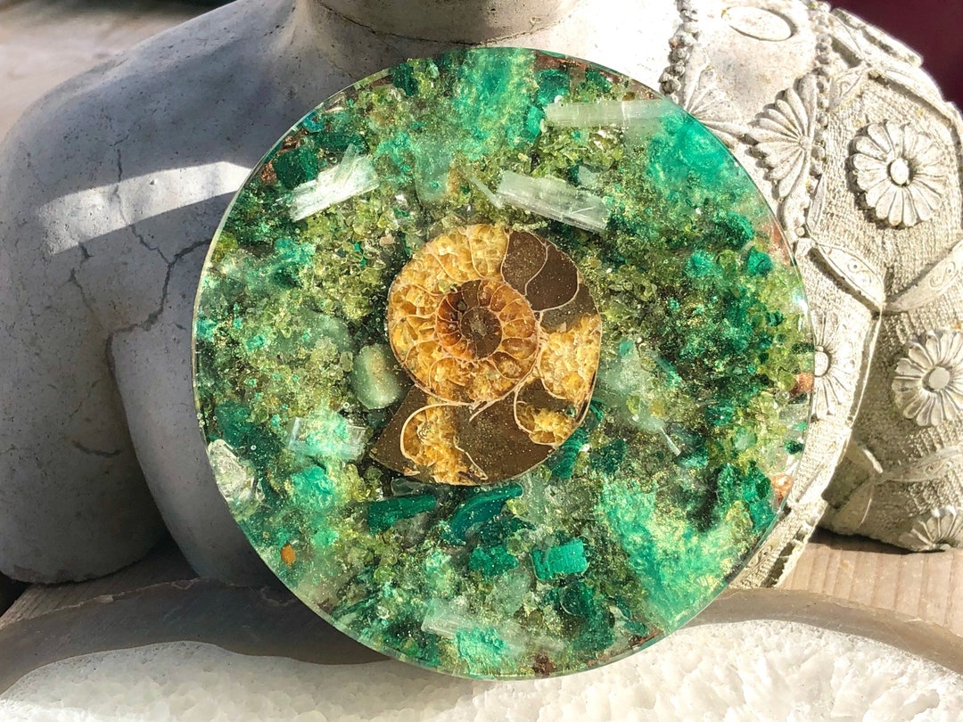 Powerful Orgone Orgonite® Charging Disc Spiritual Healing Crystal ...