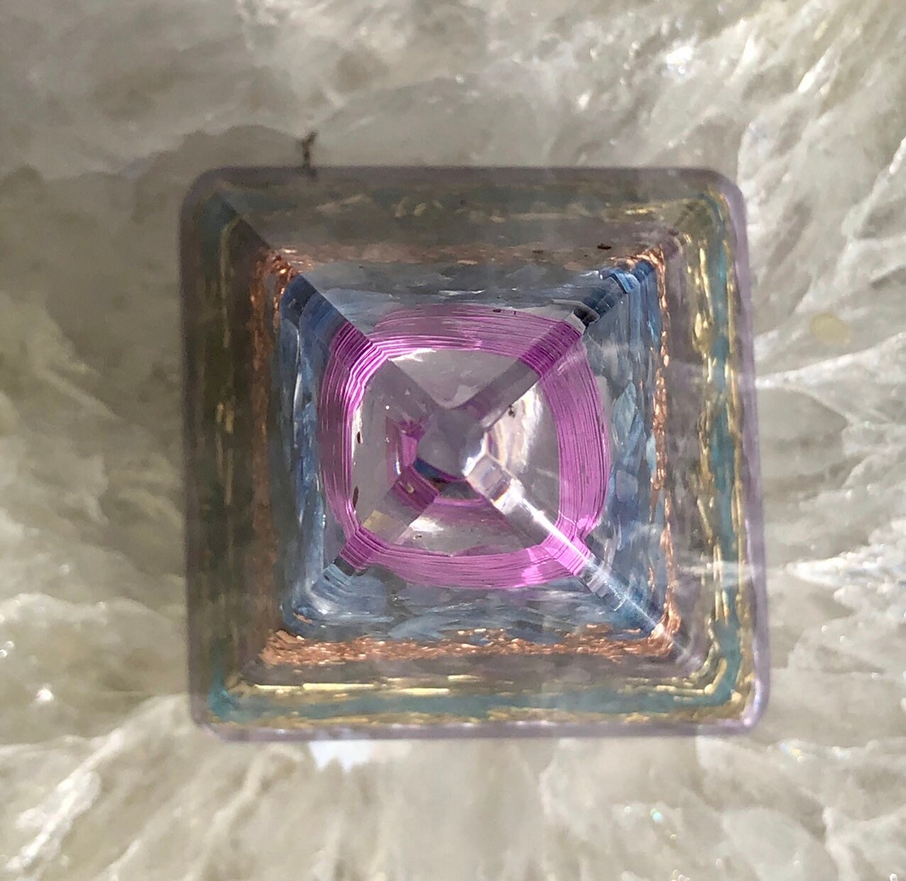 Powerful Orgone Orgonite® Pyramid medium 2.75 X 4.5 Inches - Etsy UK