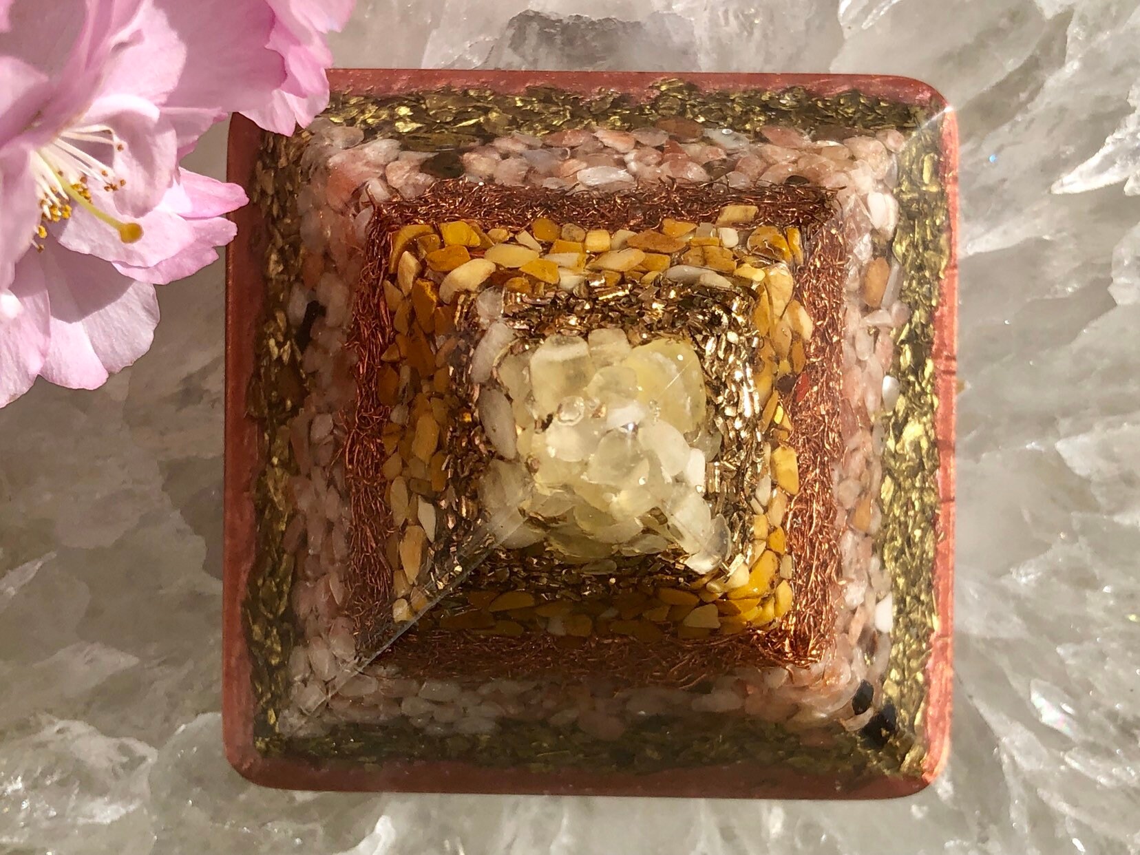 Orgonite® Orgone Pyramid small 2.5 X 2.25 Inches Self - Etsy UK