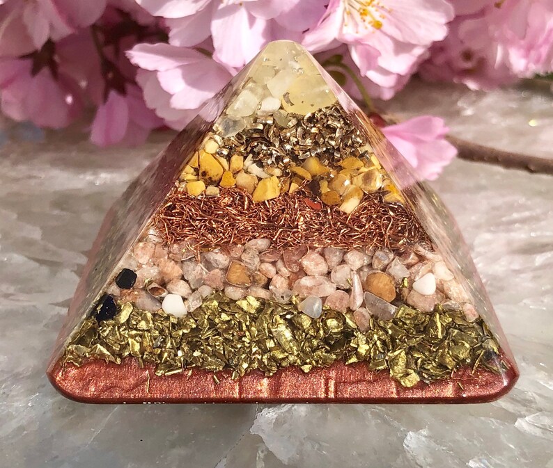Orgonite® Orgone Pyramid small 2.5 X 2.25 Inches Self - Etsy UK