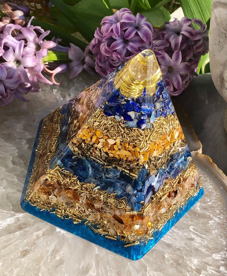 Powerful XL 5 X 5.25 Inches Orgone Orgonite® Pyramid - Etsy UK