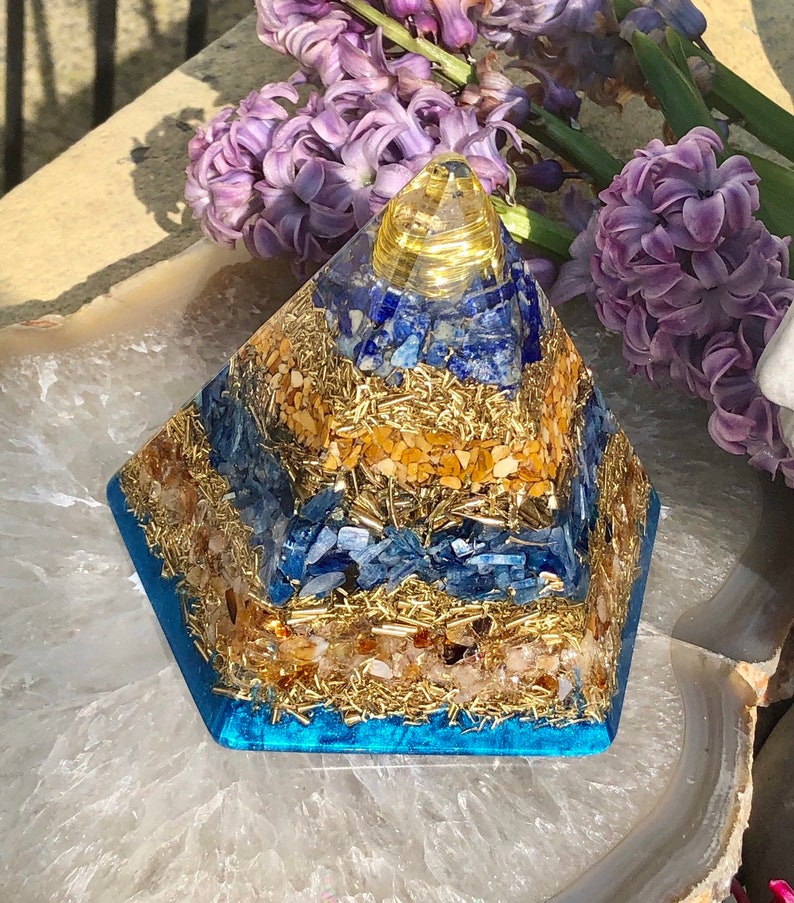 Powerful XL 5 X 5.25 Inches Orgone Orgonite® Pyramid - Etsy UK
