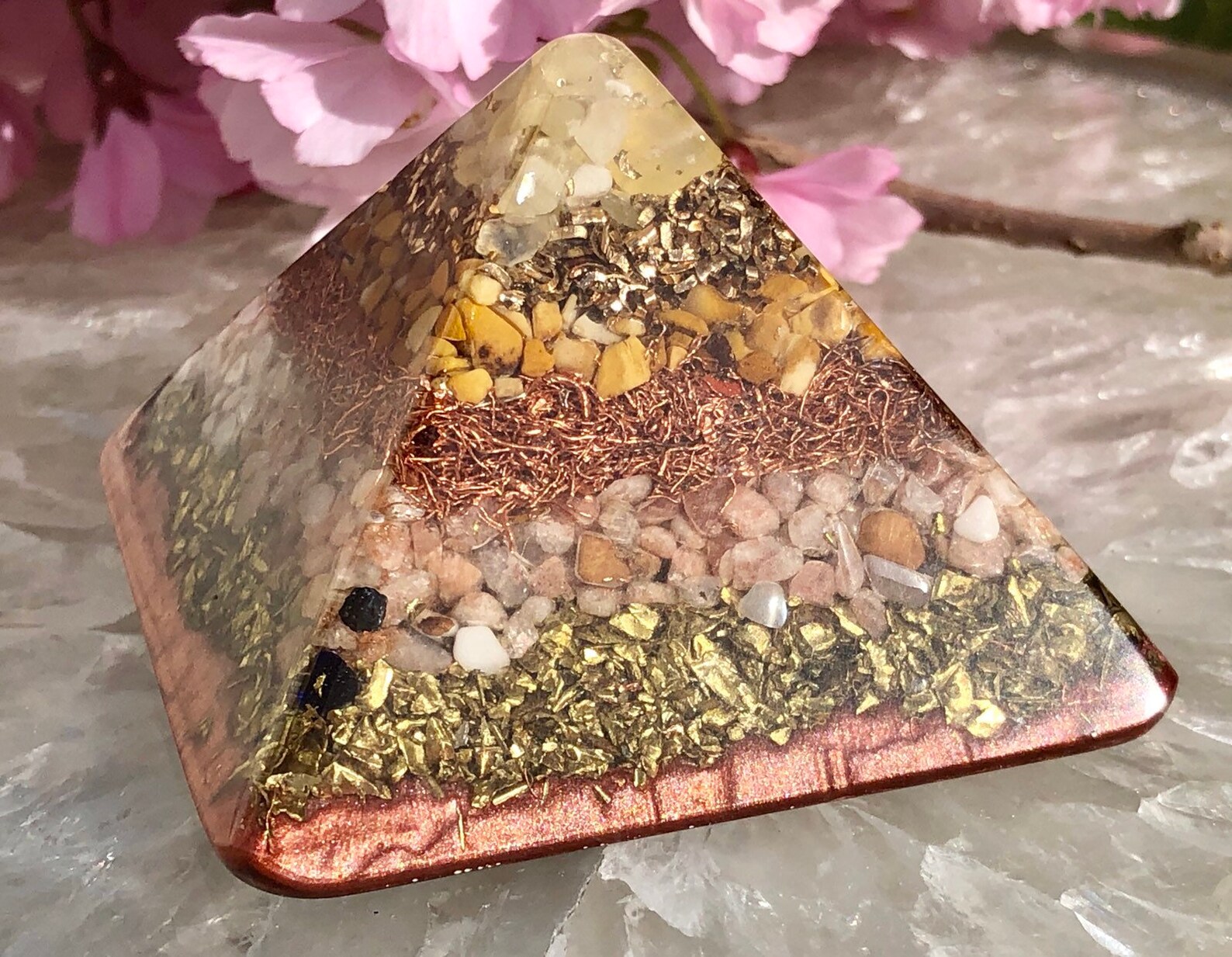 Orgonite® Orgone Pyramid small 2.5 X 2.25 Inches Self - Etsy UK